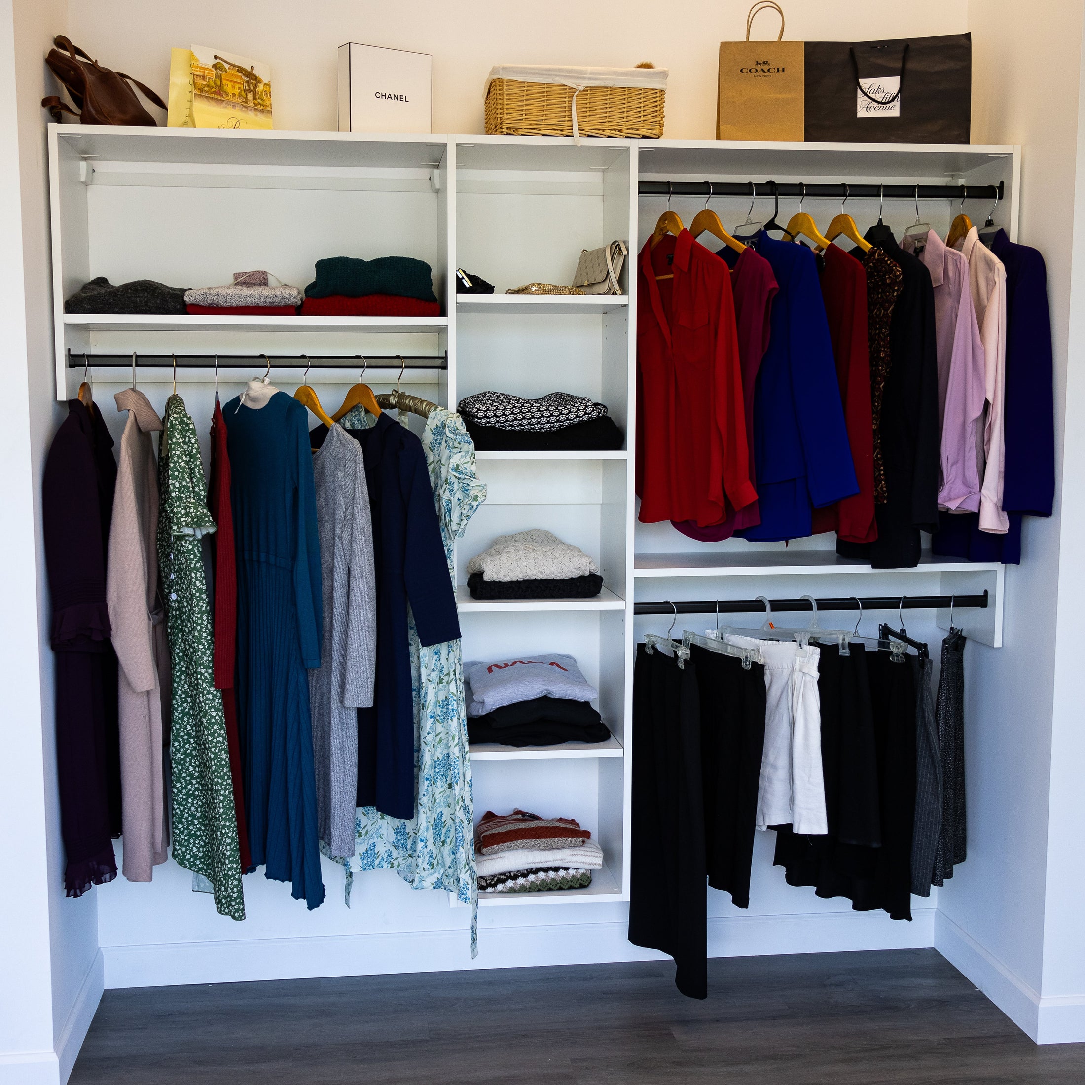 Custom closet systems, closet rods, and closet accessories – Custom ...